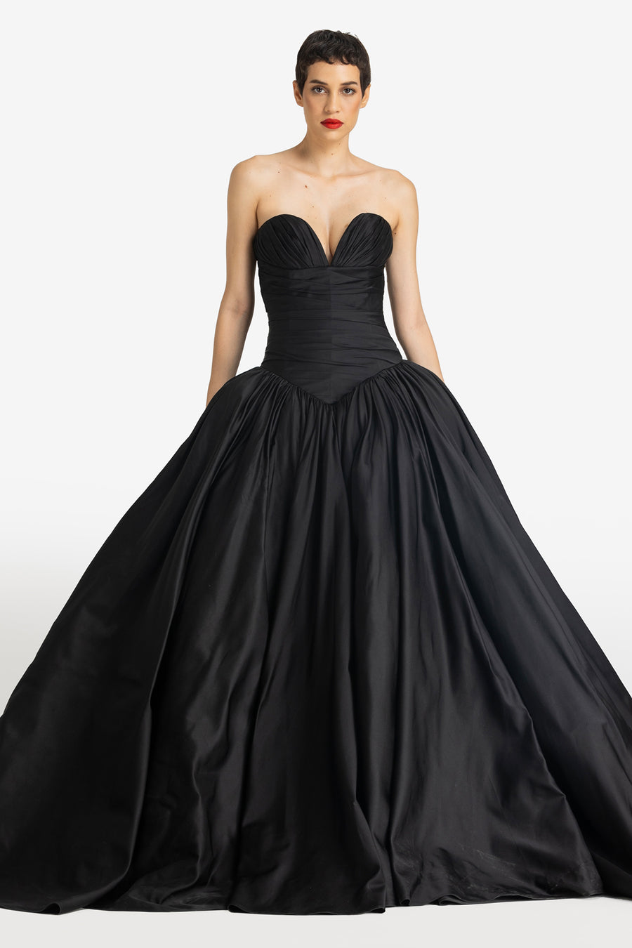 Black Ballgown – Gauri and Nainika